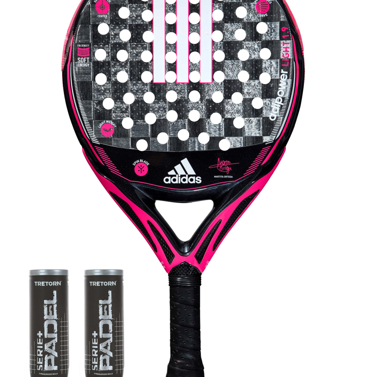 Adidas ADIPOWER LIGHT 1.9 + 6-pakning med baller – Ongoal